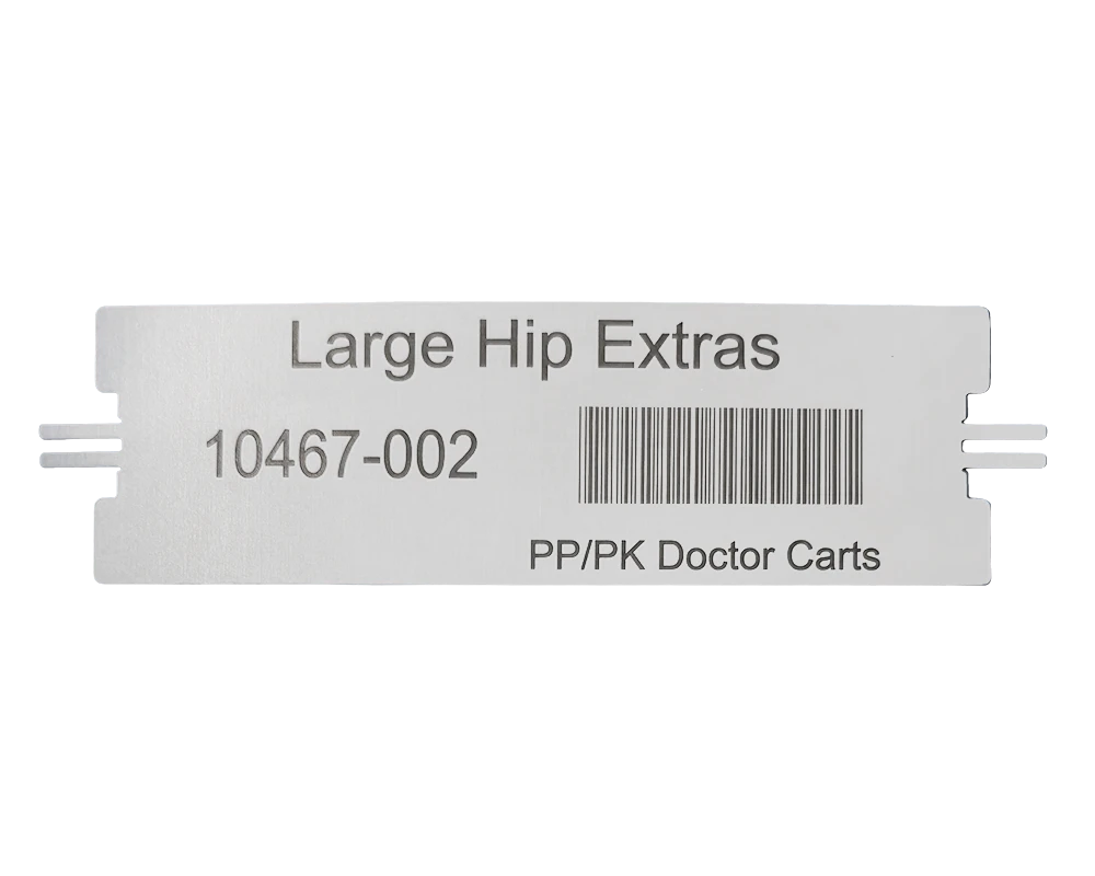 Tantalizing SS Prong Plate ID Tag Permanent Identification